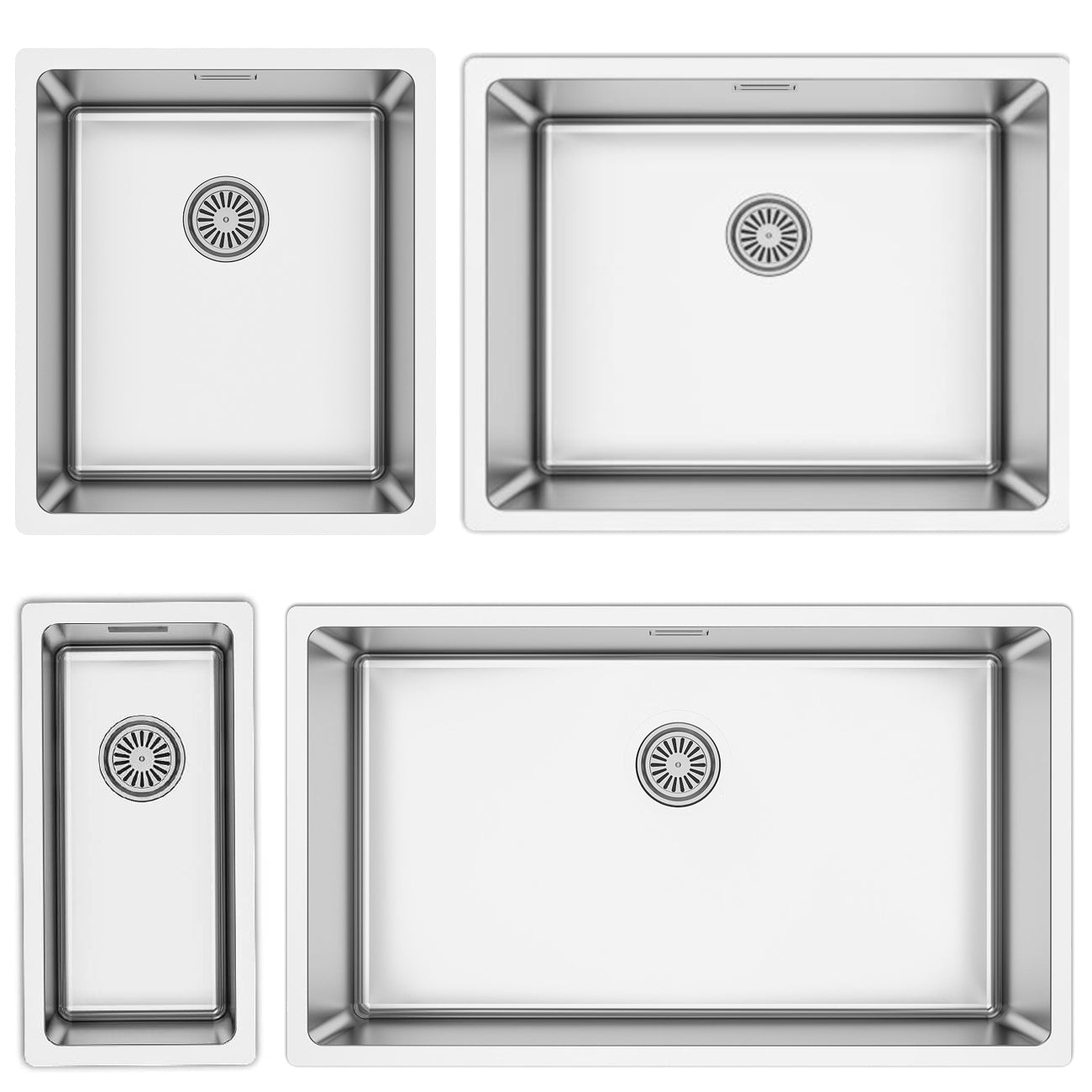 Neu! Küchenspülen mit 15 mm Radius – Complement Fusion